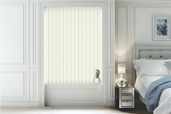 Beige Vertical Blind | UK Made to Measure Blinds | Unbeatable Blinds